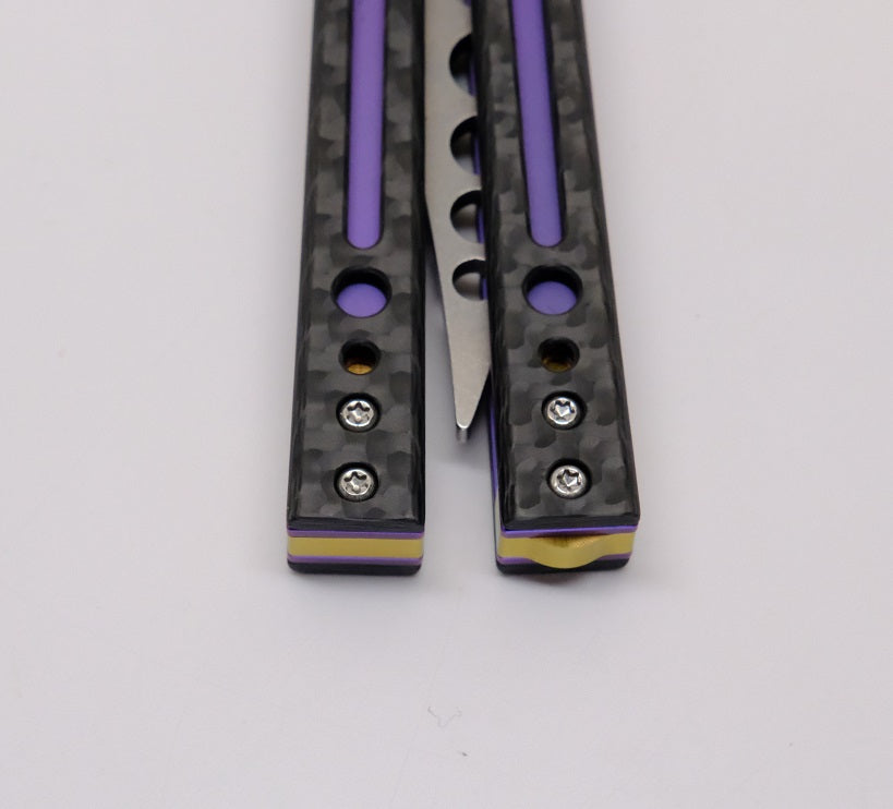 CF Prodigy Trainer (Mod.C) – Carbon Fiber - Purple Ti – Hom Design LLC